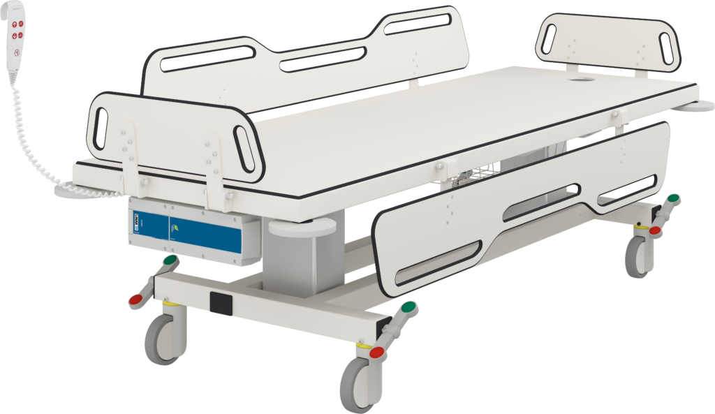 Shower Bed for Disabled: MSCT 1 Electric Height Adjustable Trolley ...